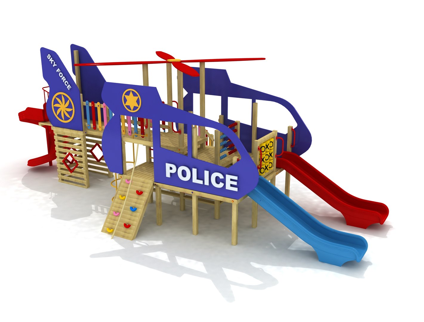 Police Heli 3D Model - TurboSquid 1537722