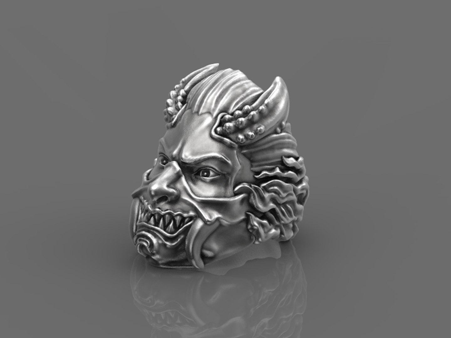 Ring Japanese Demon 3D Model - TurboSquid 1981865