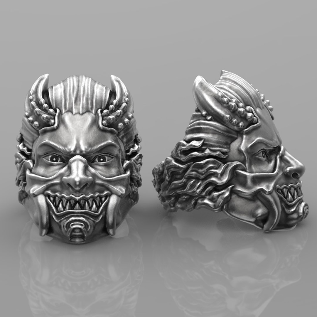 Ring Japanese demon 3D model - TurboSquid 1981865