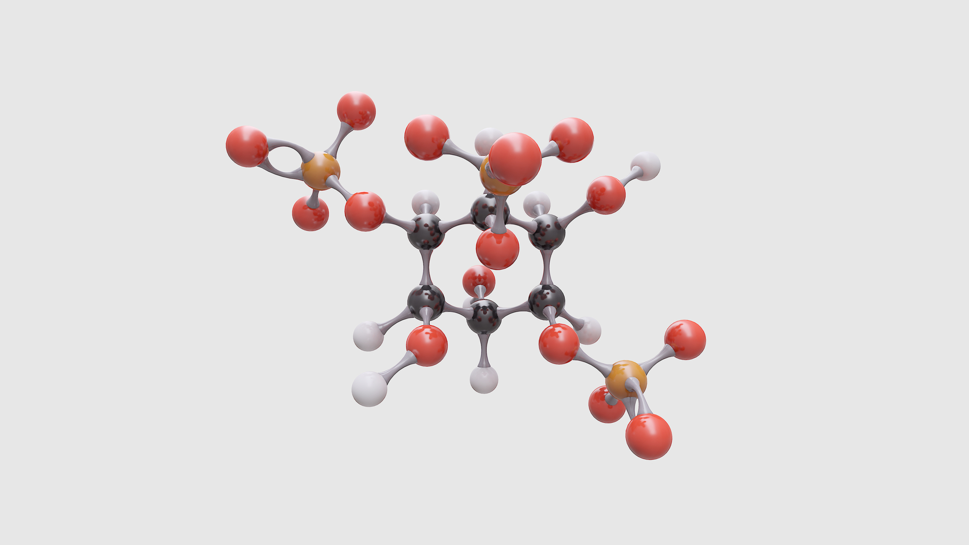Inositol Trisphosphate Molecule With PBR 4K 8K 3D Model - TurboSquid ...