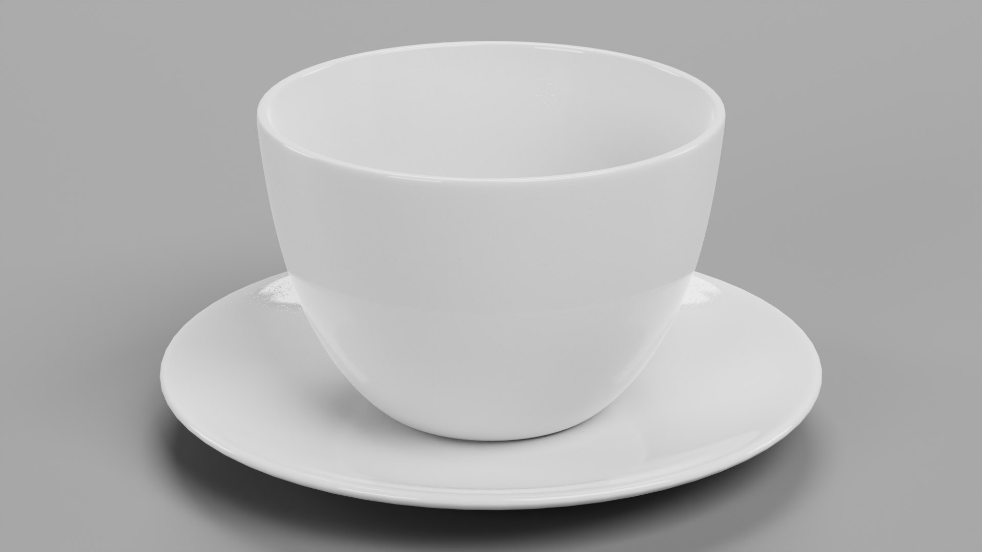 Porcelain Cup Model - TurboSquid 1942237