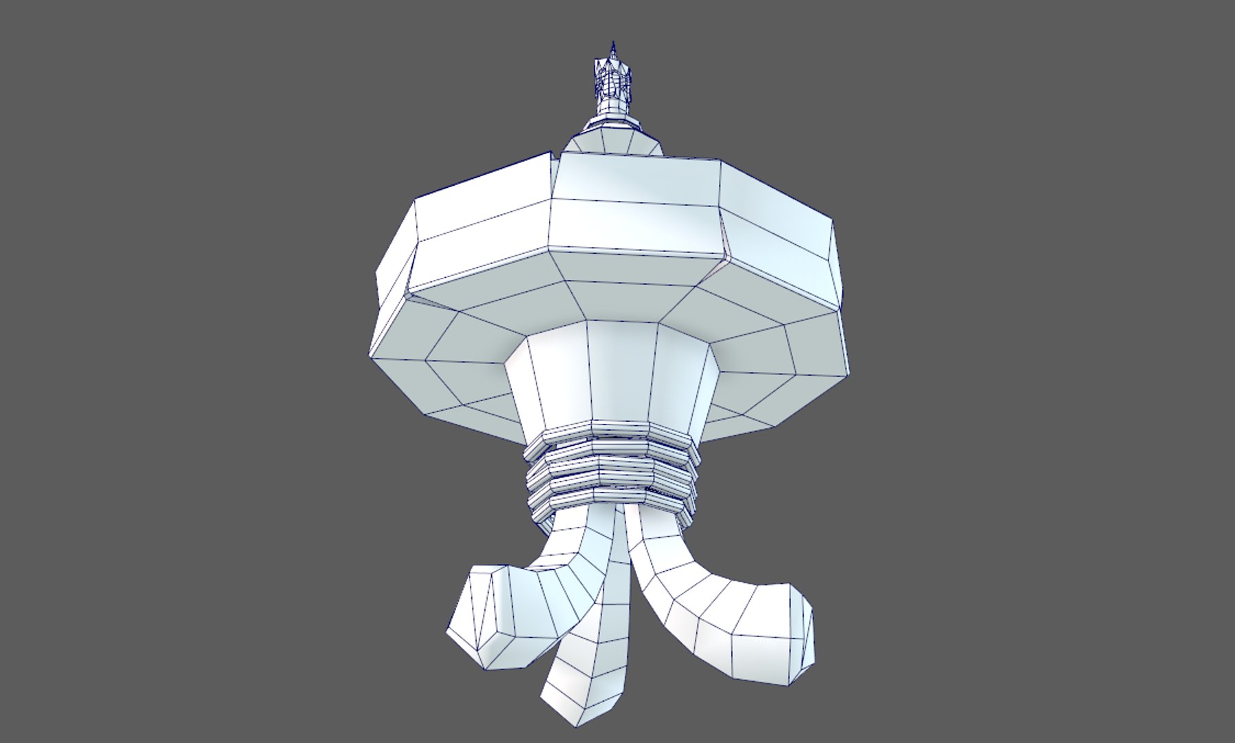 3D lamp post v02 model - TurboSquid 1432077