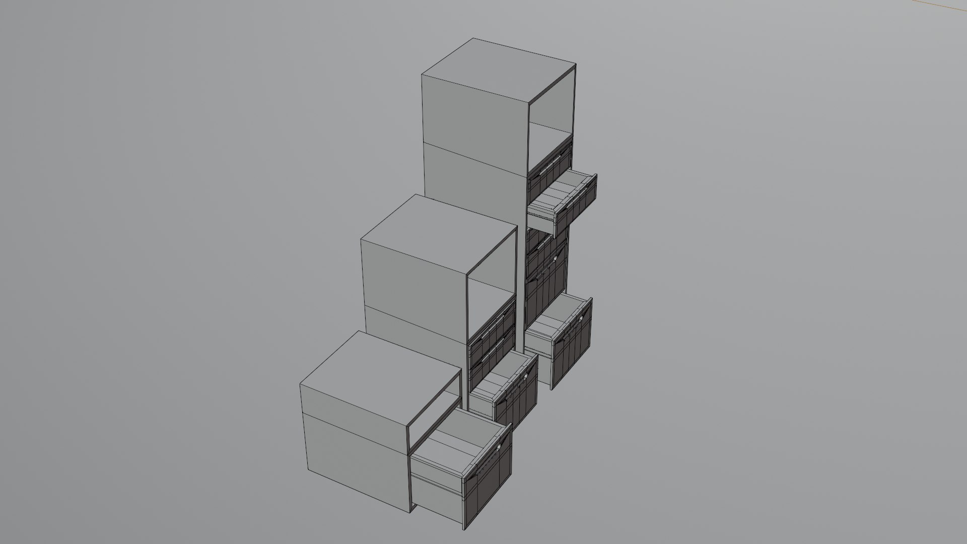 3D Realistic Drawer room design - TurboSquid 2114236