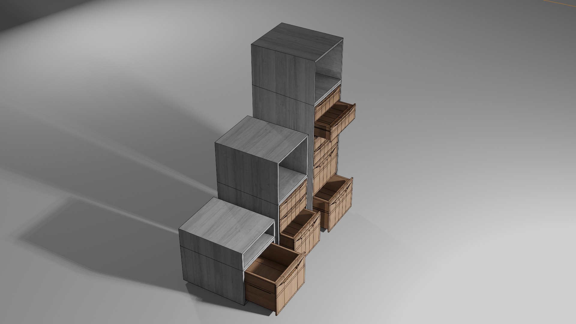 3D Realistic Drawer room design - TurboSquid 2114236