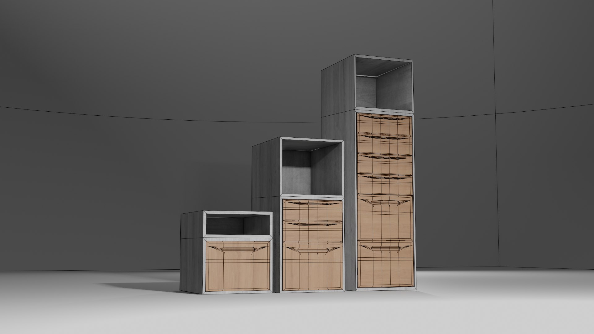 3D Realistic Drawer room design - TurboSquid 2114236