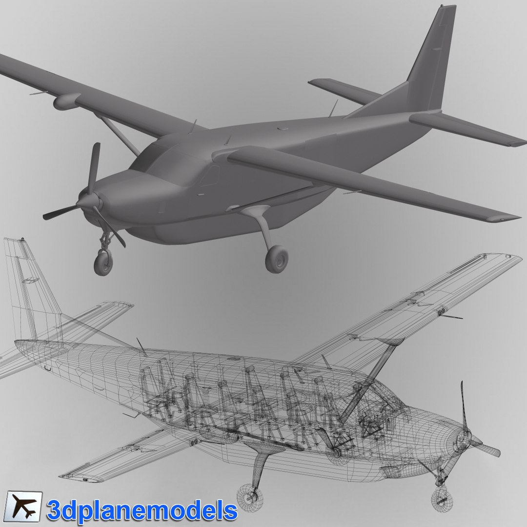 cessna 208 caravan grand dxf