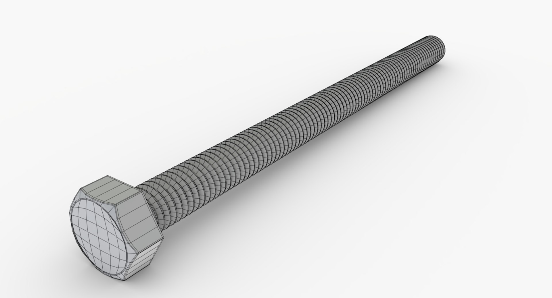 3D Model Hex Bolt M5x70 - TurboSquid 1384766