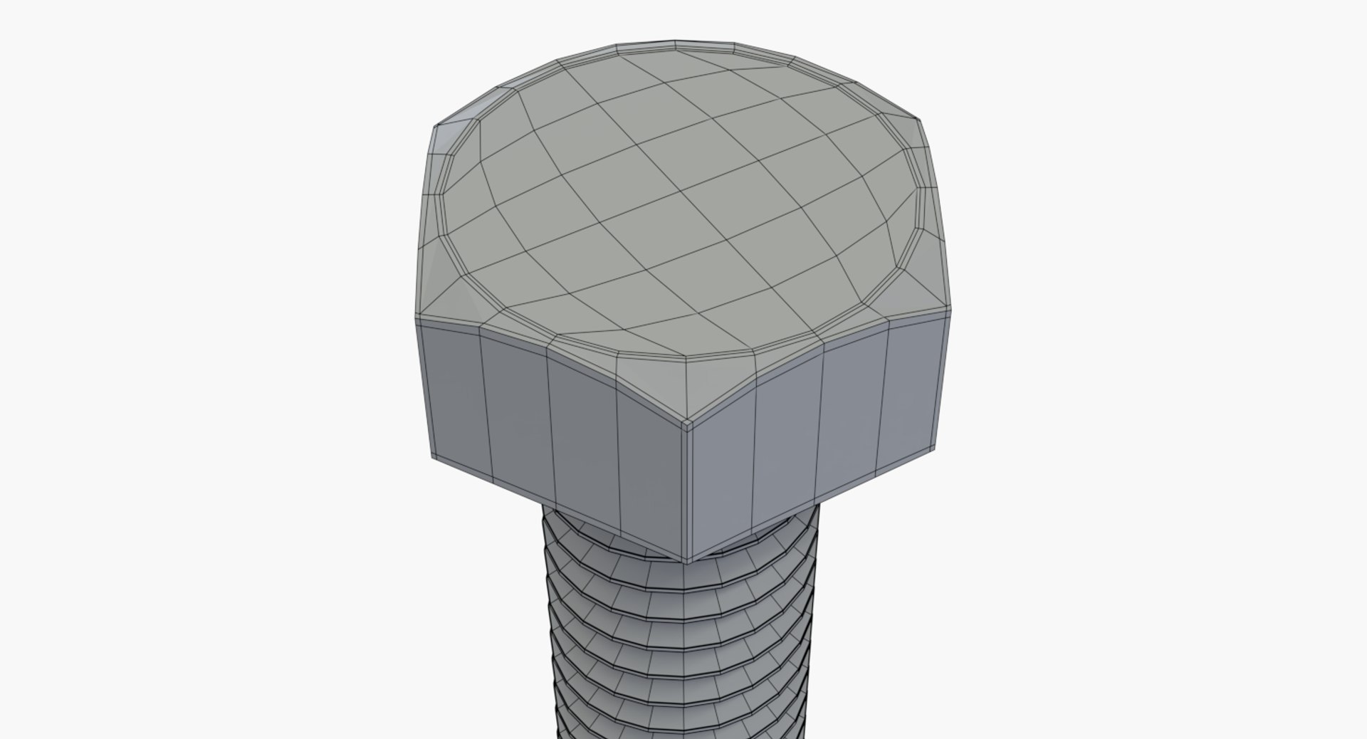 3D Model Hex Bolt M5x70 - TurboSquid 1384766