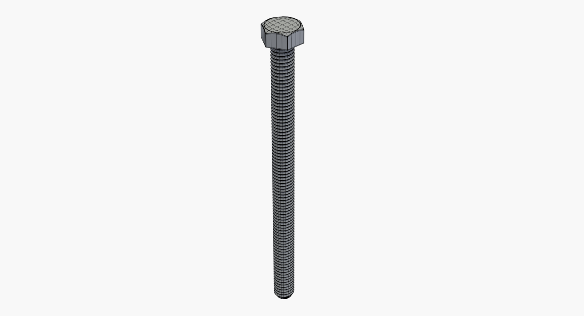 3D Model Hex Bolt M5x70 - TurboSquid 1384766