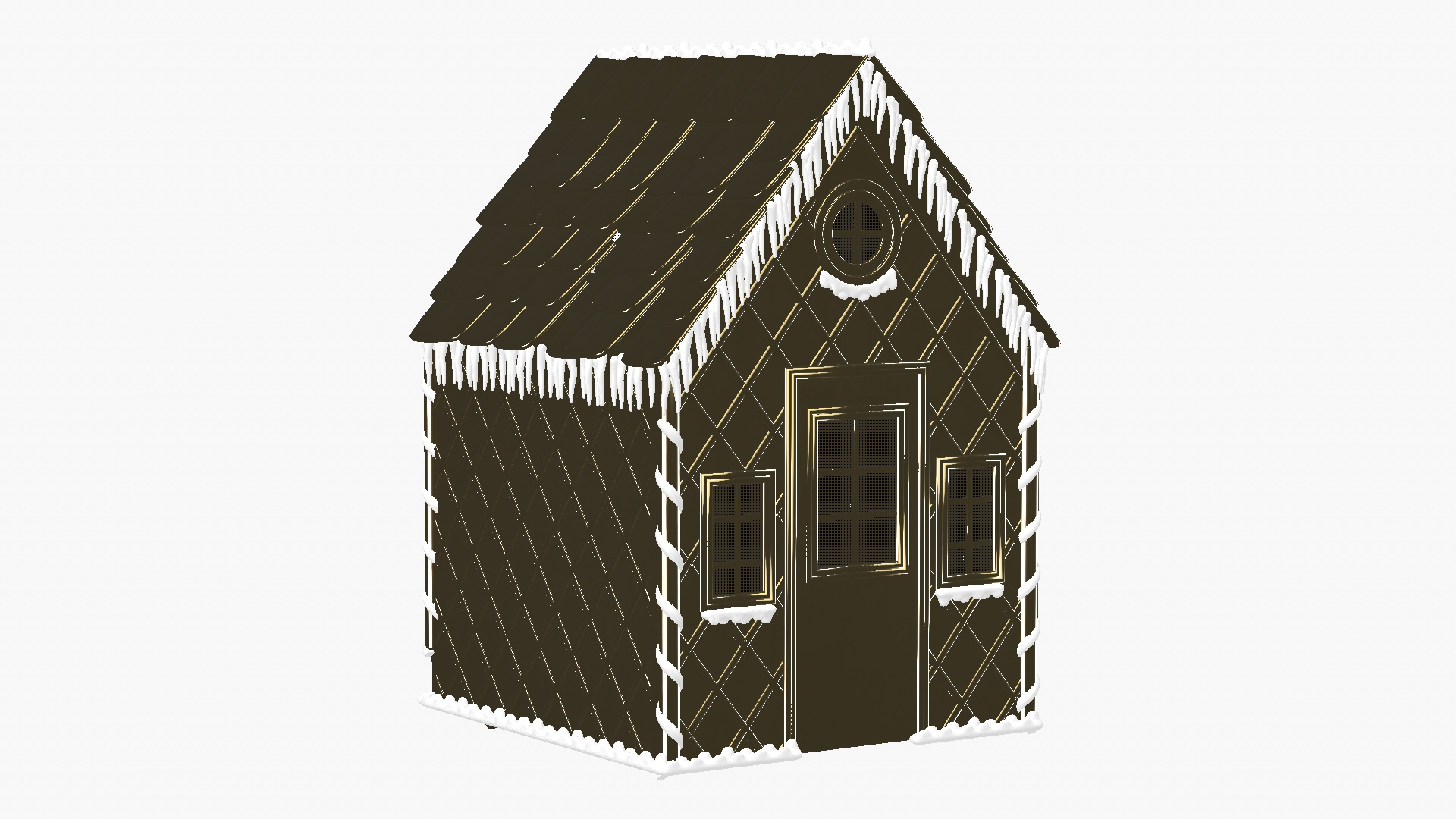 Winter Themed Huts 3D Model - TurboSquid 2319145