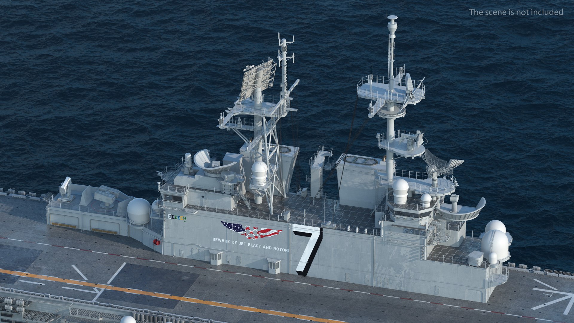 Uss tripoli lha 7 model - TurboSquid 1574357