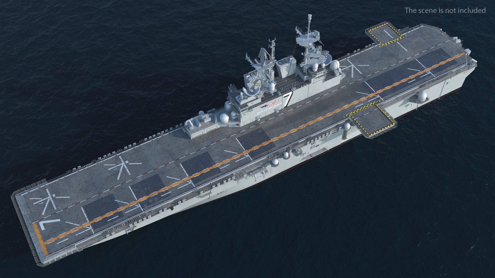 Uss tripoli lha 7 model - TurboSquid 1574357