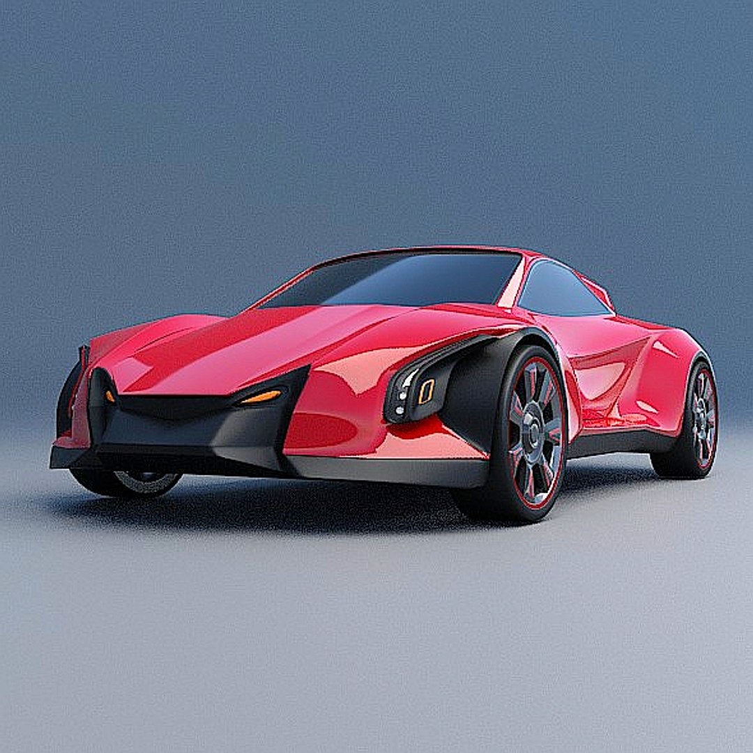 3D Concept Car Blendeox - TurboSquid 1651904