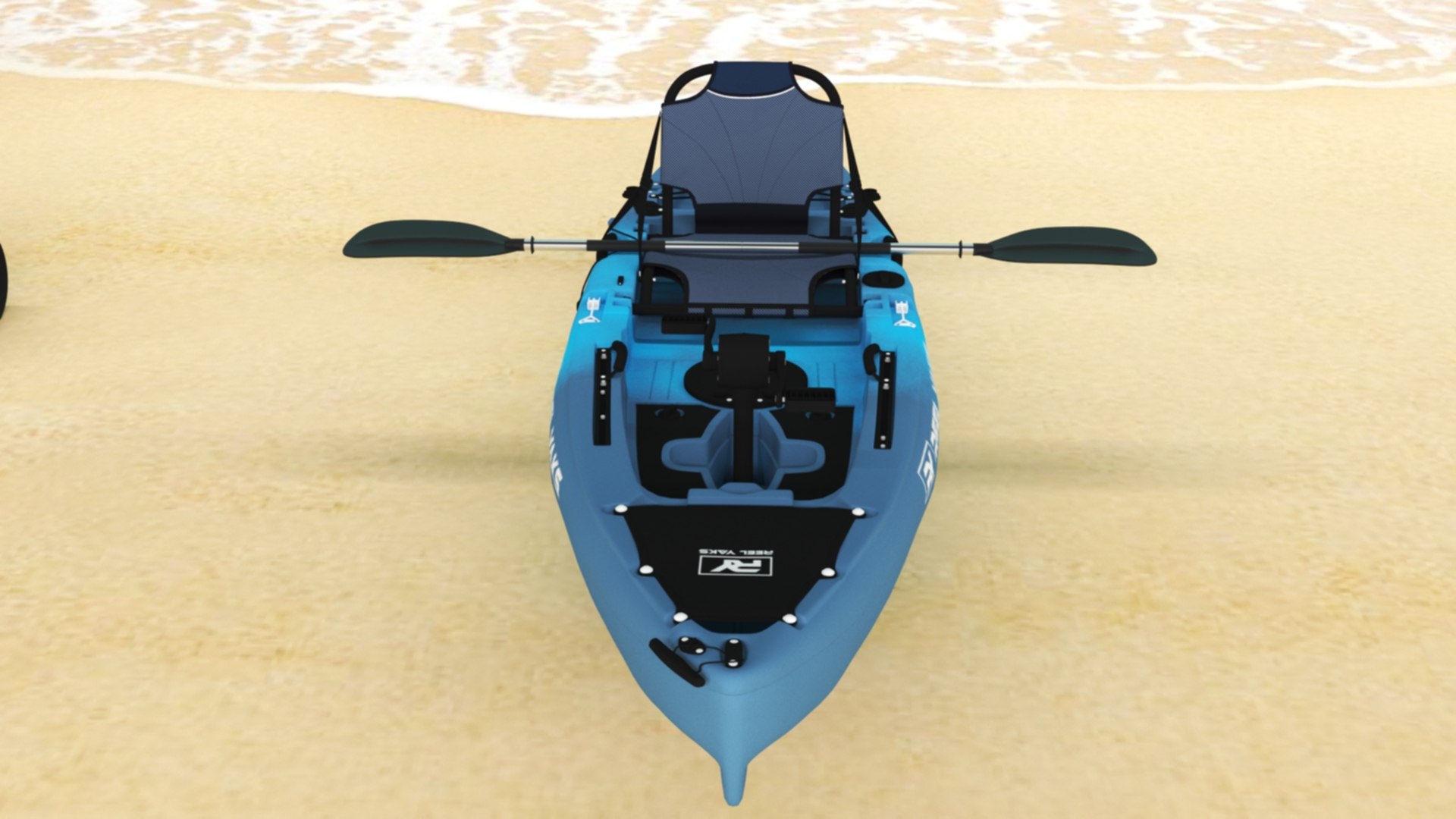 Raptor Modular Fishing Kayak 3D Model - TurboSquid 2376864