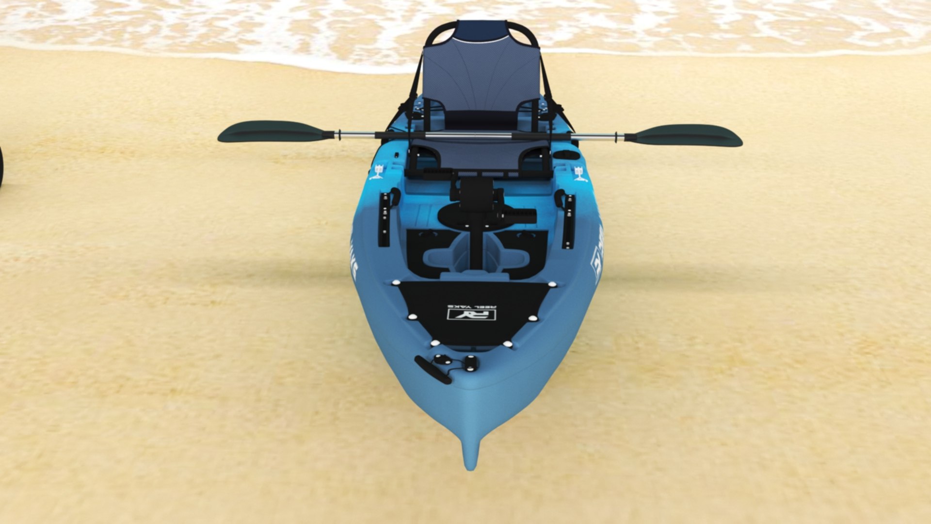 Raptor Modular Fishing Kayak 3D Model - TurboSquid 2376864