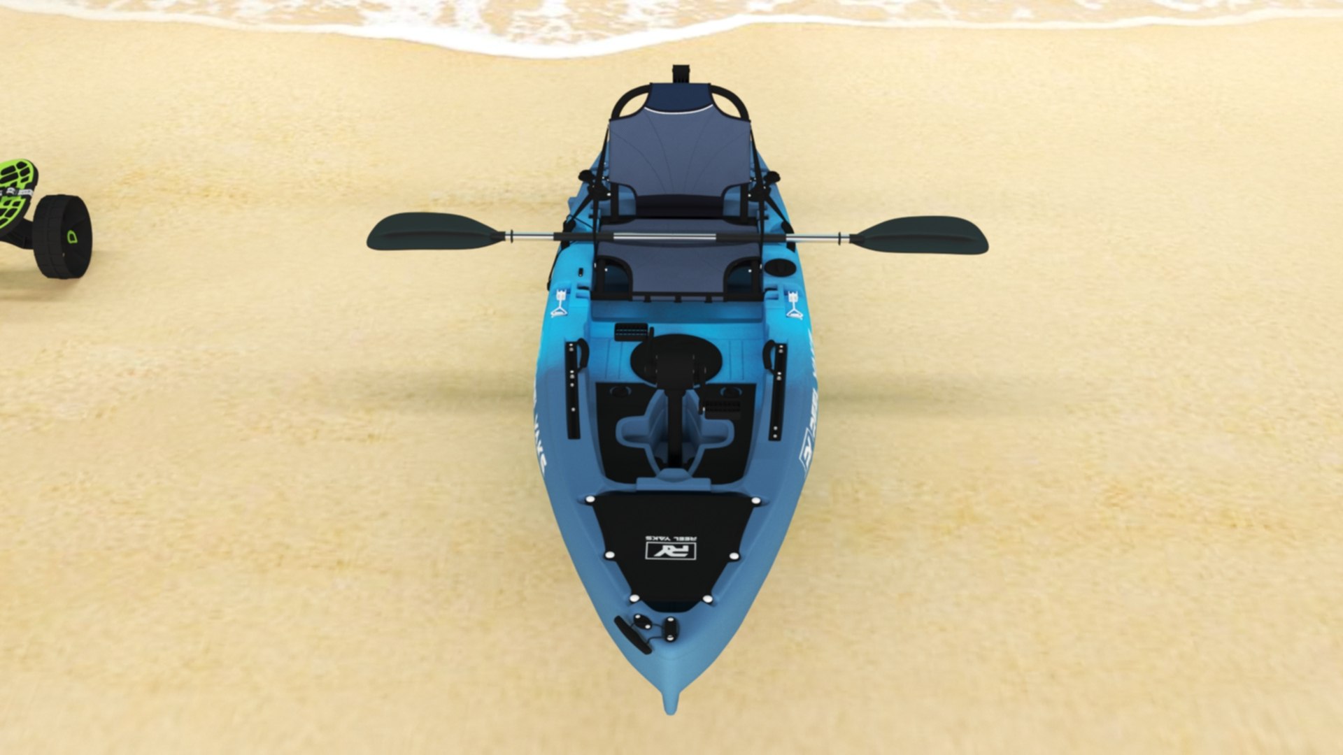Raptor Modular Fishing Kayak 3D Model - TurboSquid 2376864