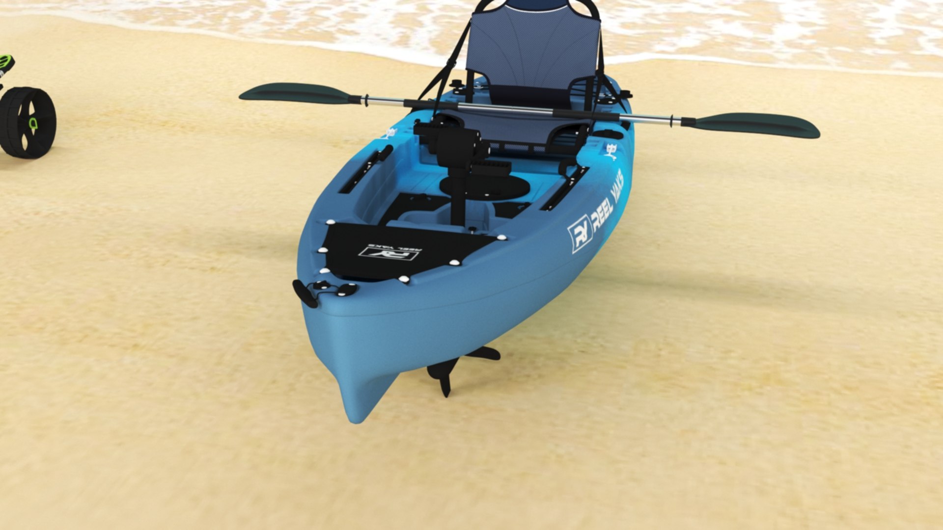 Raptor Modular Fishing Kayak 3D Model - TurboSquid 2376864