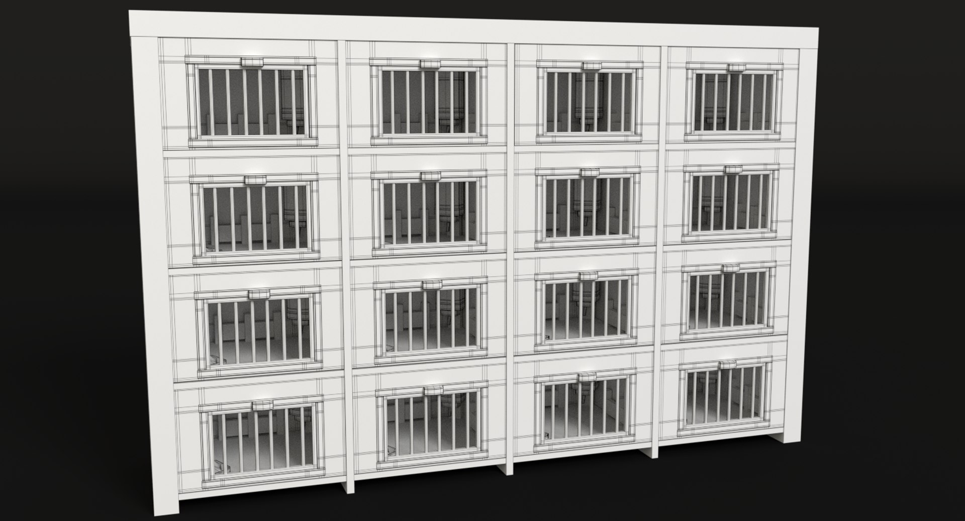 Sci-fi Animal Cages 3D - TurboSquid 1157417