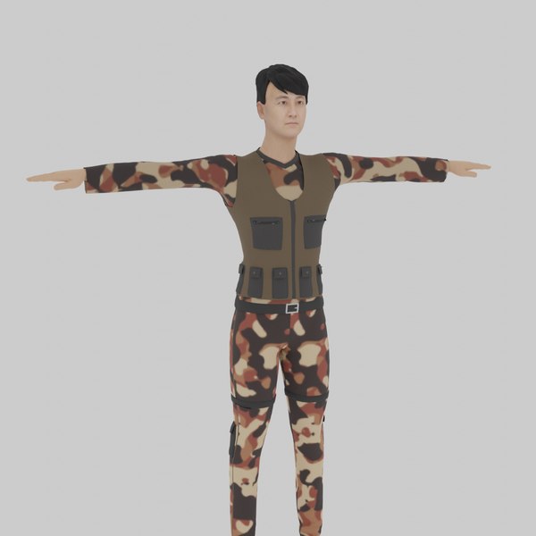 Soldier 3D model - TurboSquid 2021614