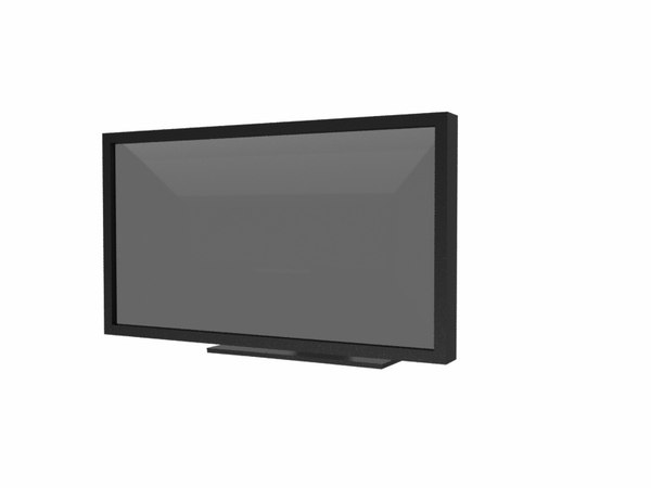monitor 3d model