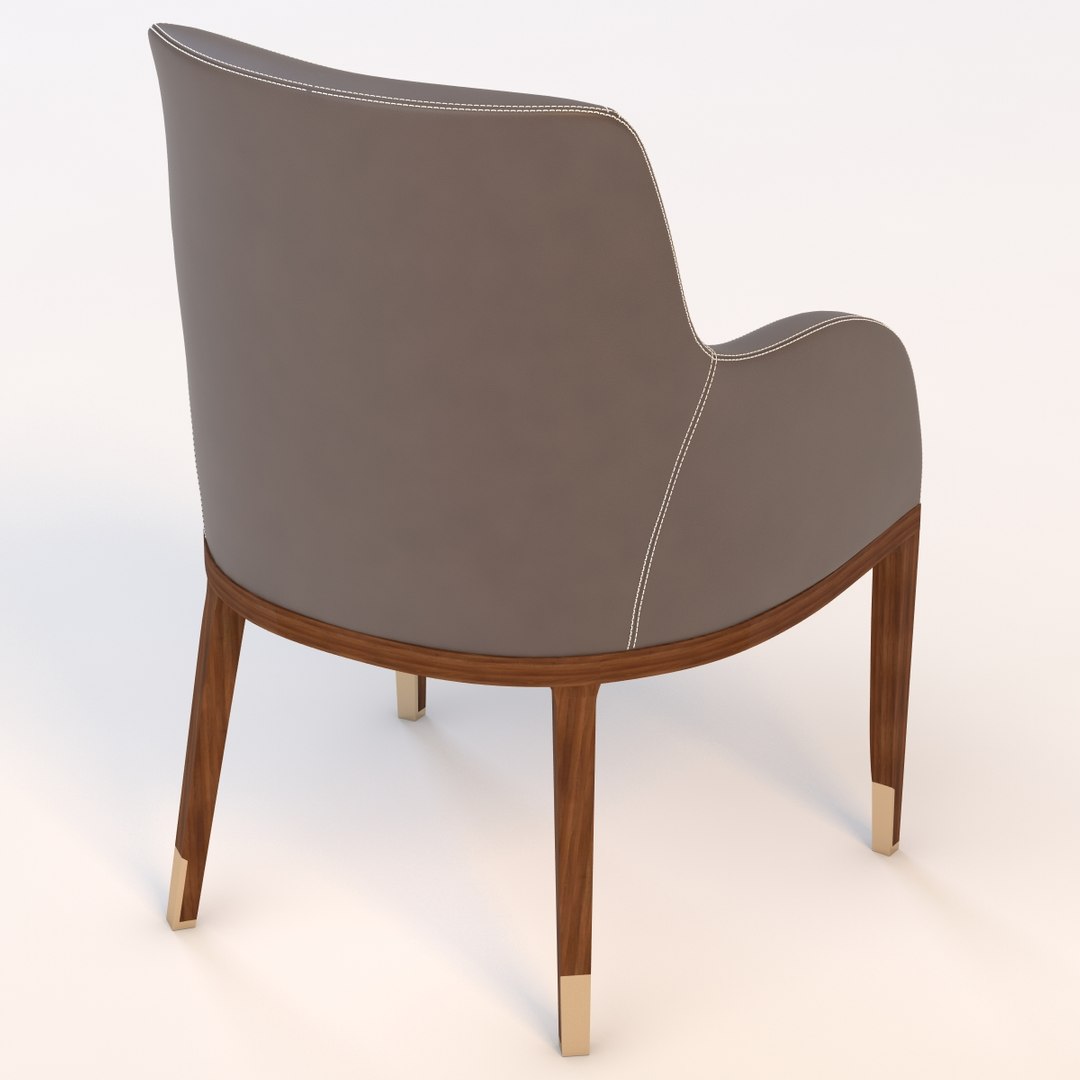 Italian Deka Armchair 3d Model