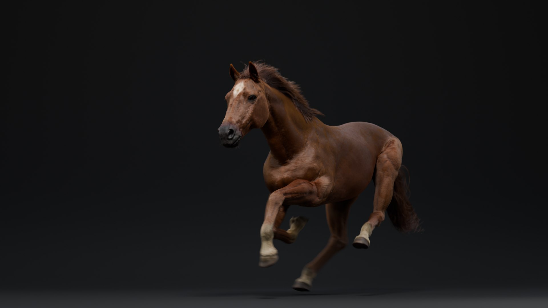 Horse Blender Rigged 3D - TurboSquid 2399630
