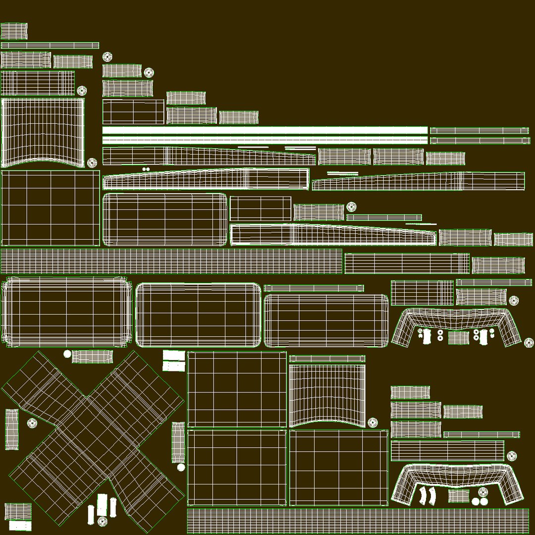 3D basketball net ripped gold - TurboSquid 1503285