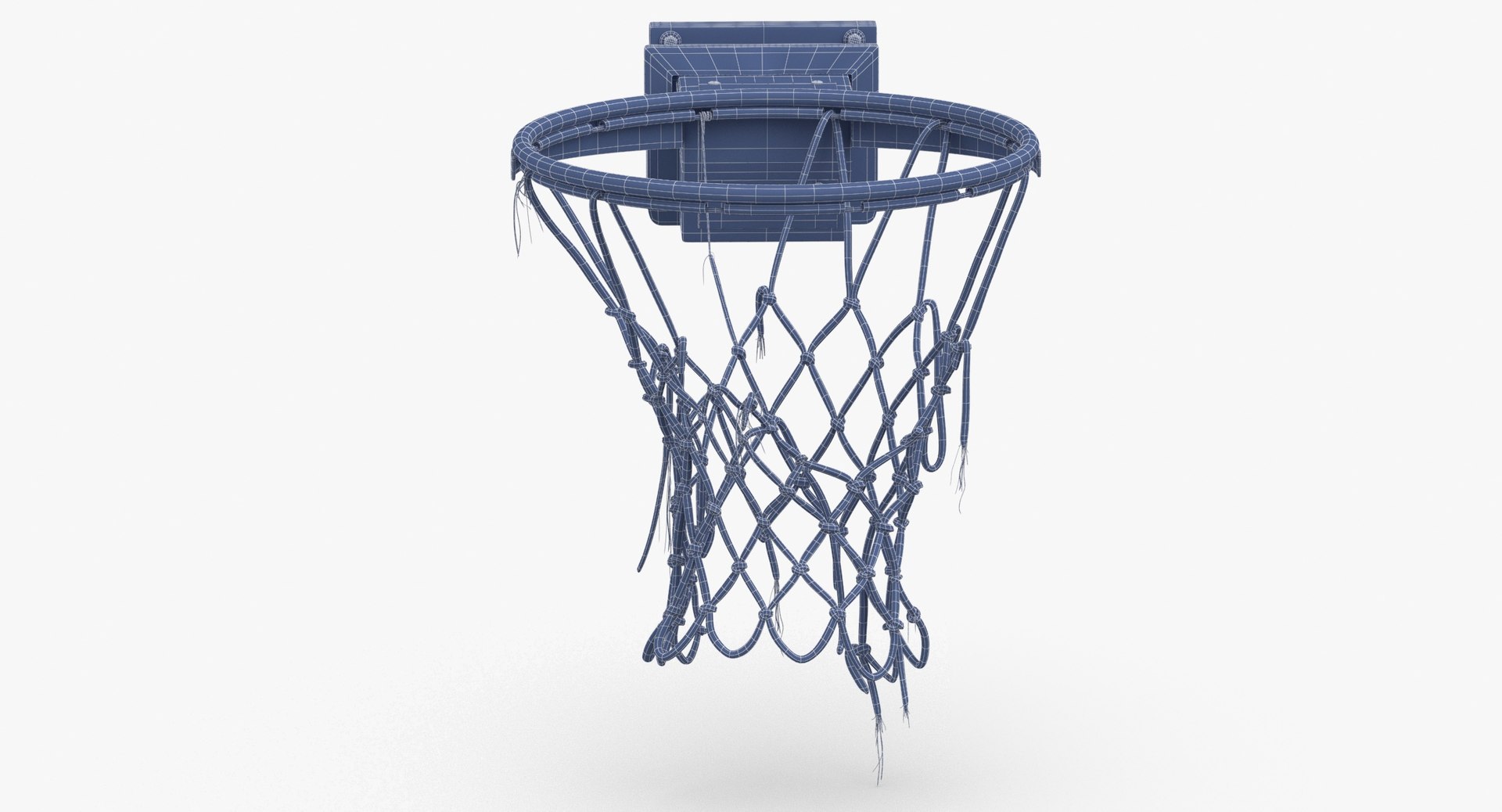 3D basketball net ripped gold - TurboSquid 1503285