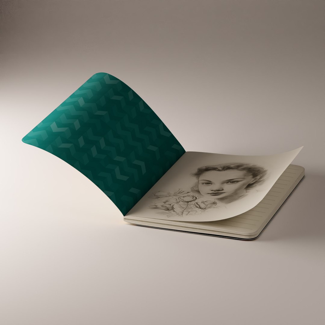 3D Notebook - TurboSquid 2066860