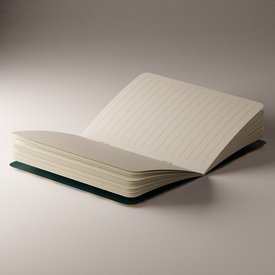 3D Notebook - TurboSquid 2066860