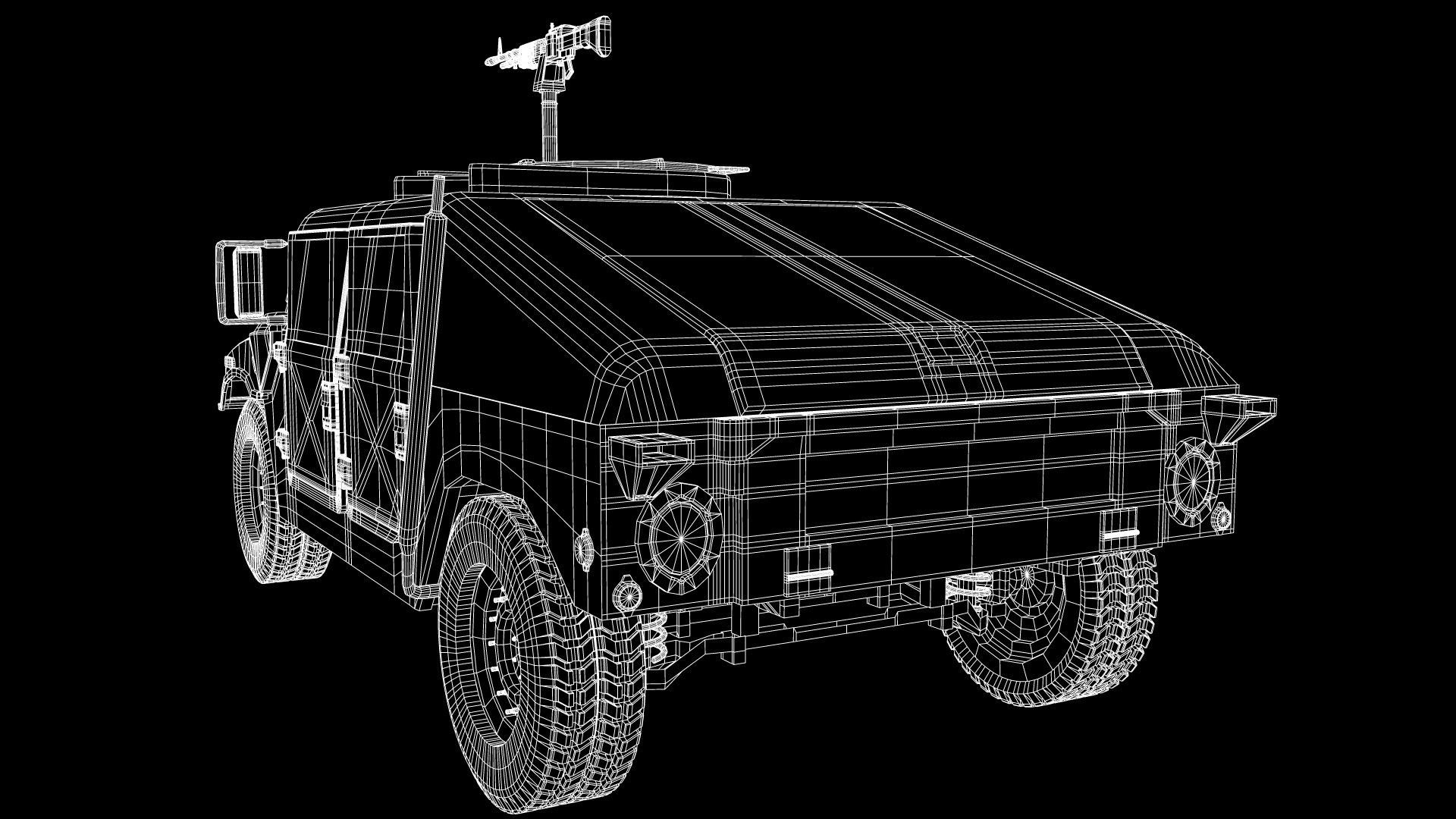 HMMWV 3D - TurboSquid 1880418