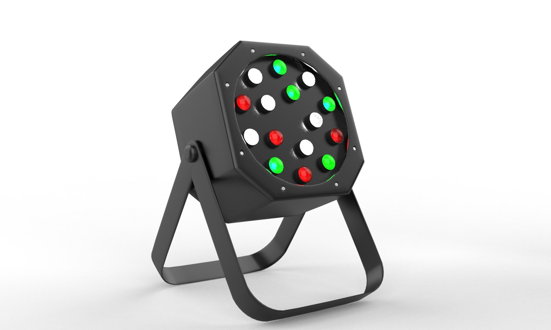 3D Led Rgb Par Light 3D Model - TurboSquid 2332390