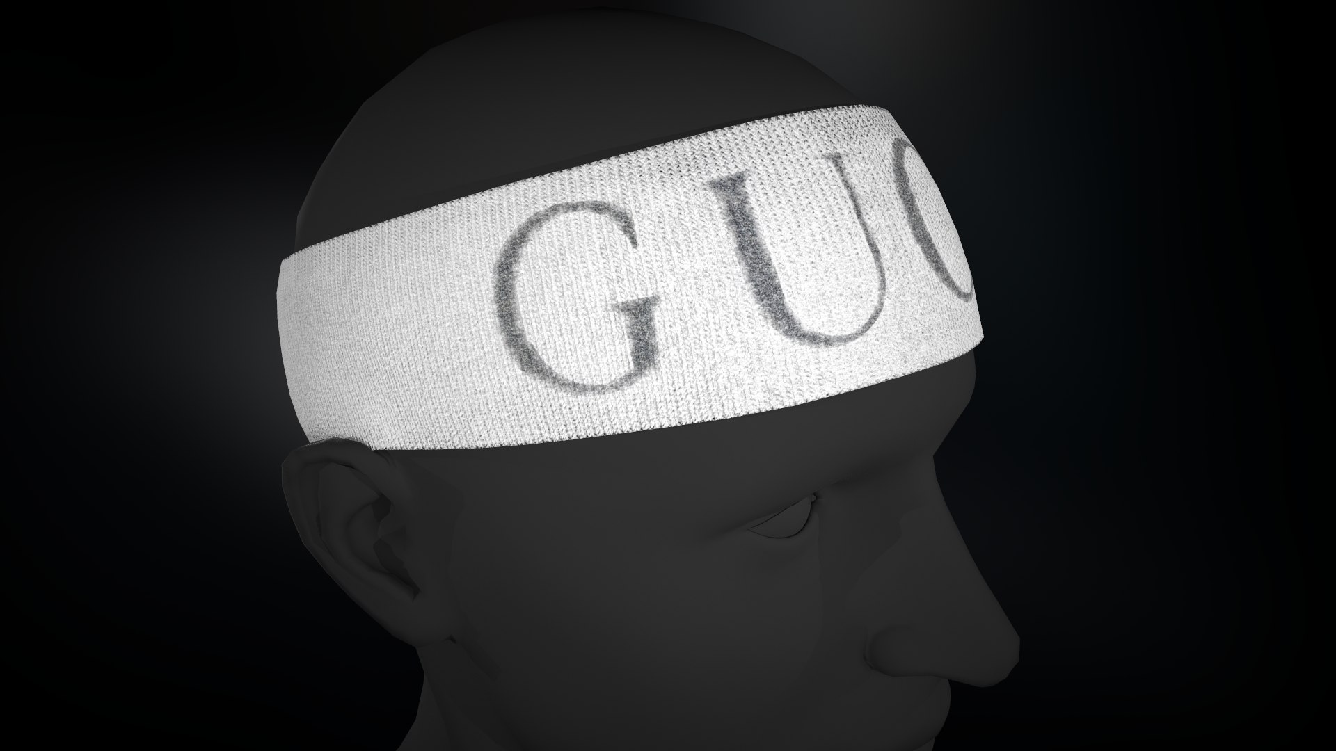 3D Model Gucci Headband - TurboSquid 1618512