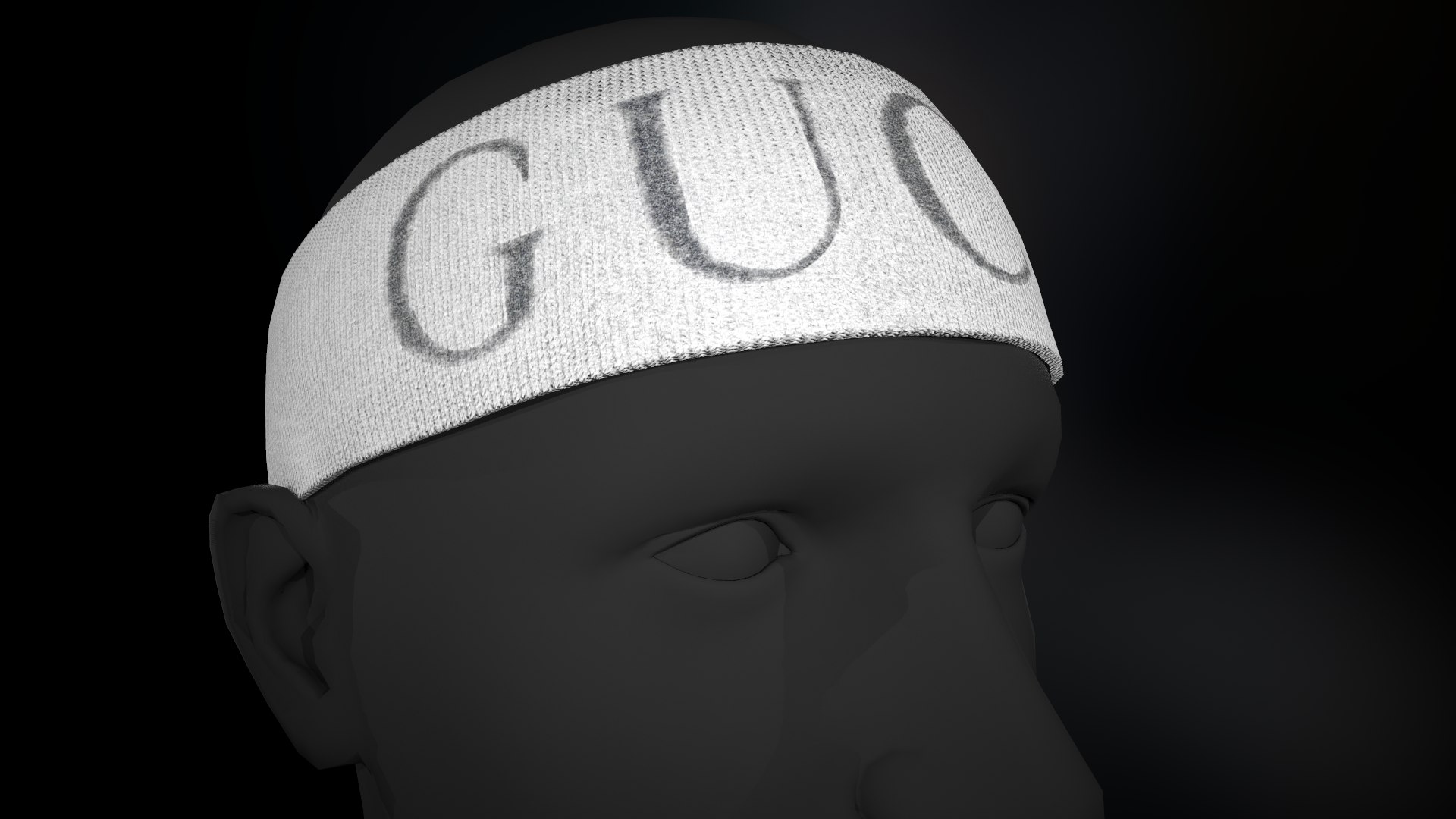 3D Model Gucci Headband - TurboSquid 1618512