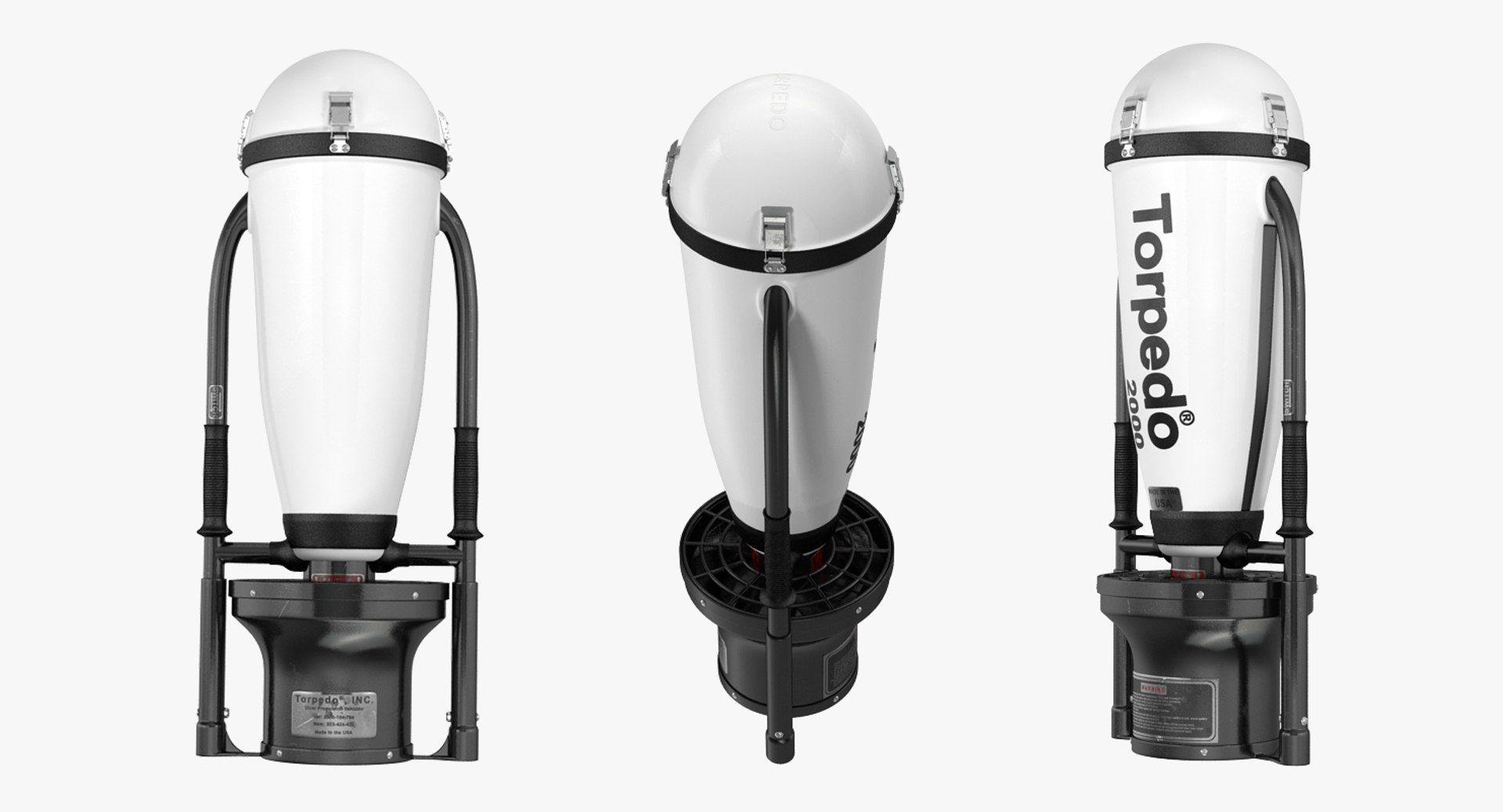 Underwater Scooter Torpedo 2000 3d Fbx