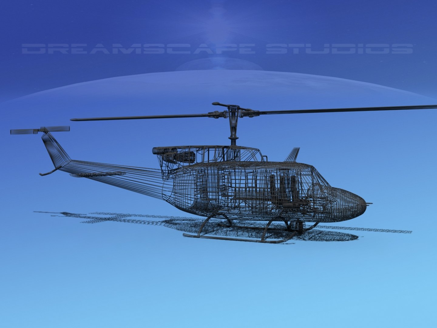 212 bell 3d dxf