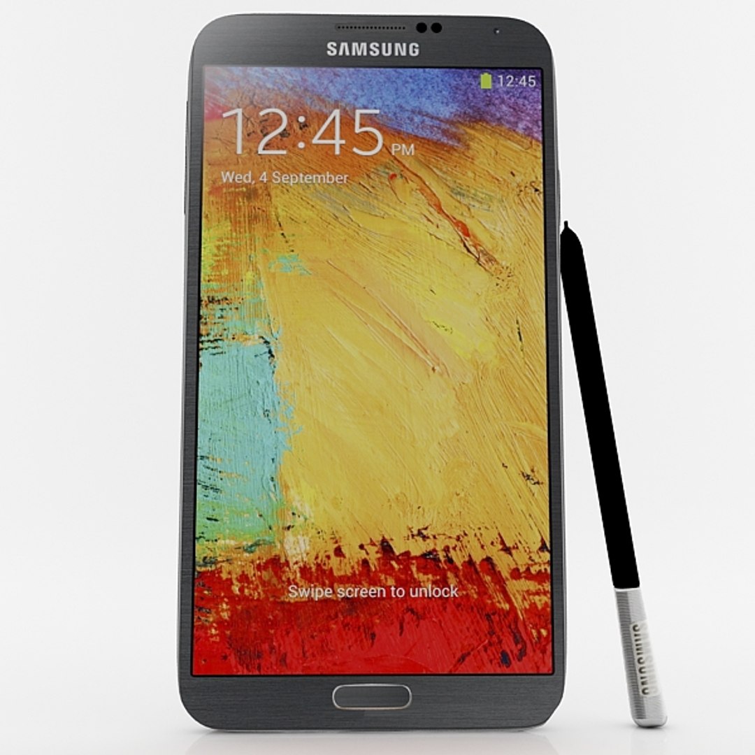 3d samsung galaxy note 3 model