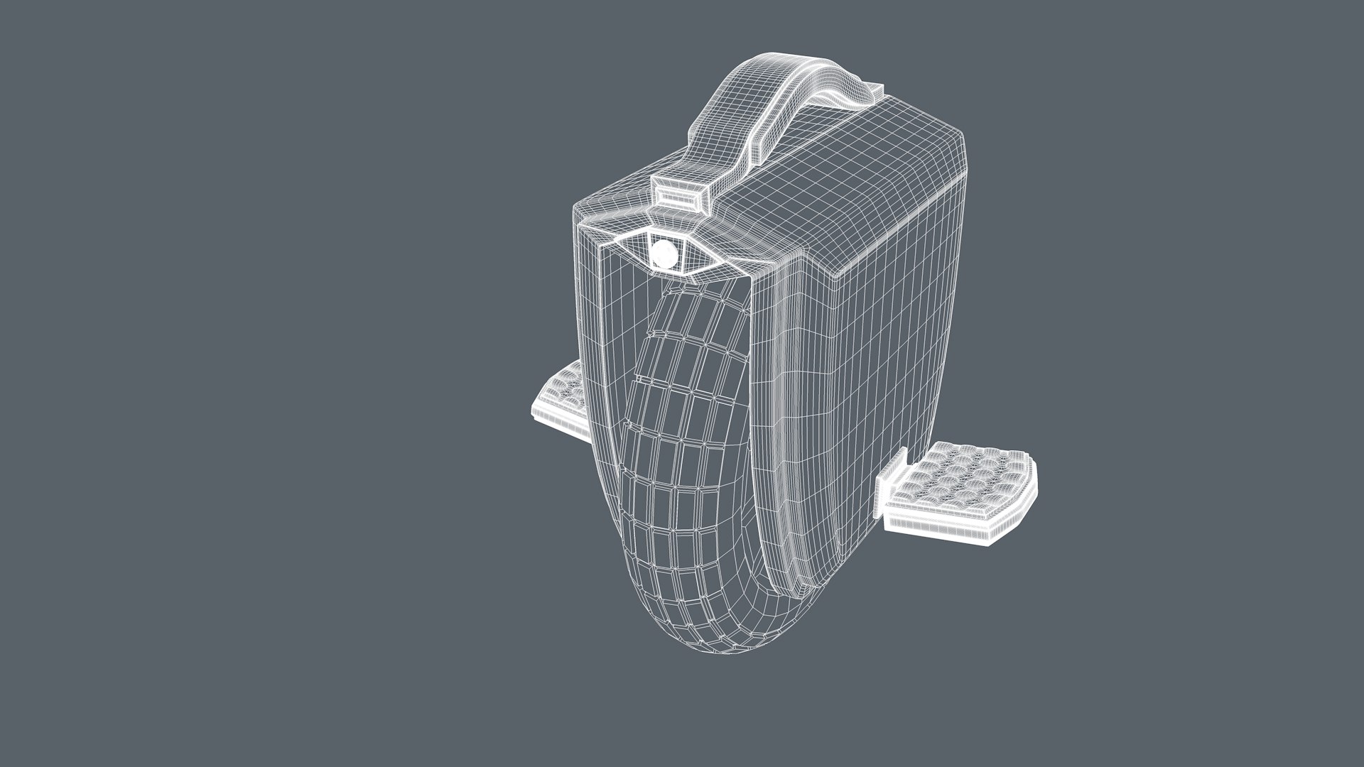 Electric Unicycle 3D Model - TurboSquid 2345886