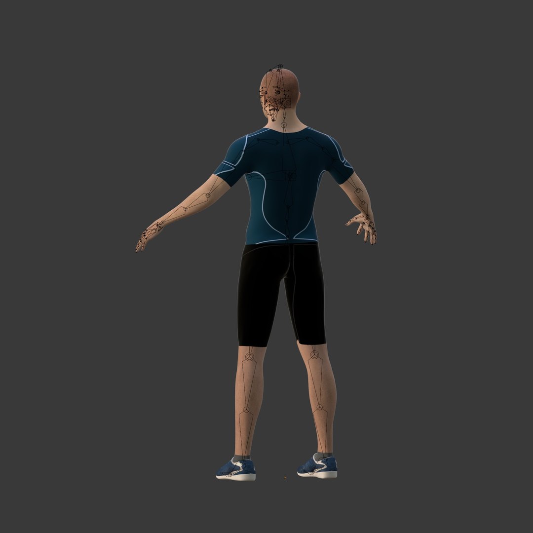 Fitness Coach -- Rigged 3D Model - TurboSquid 1798214