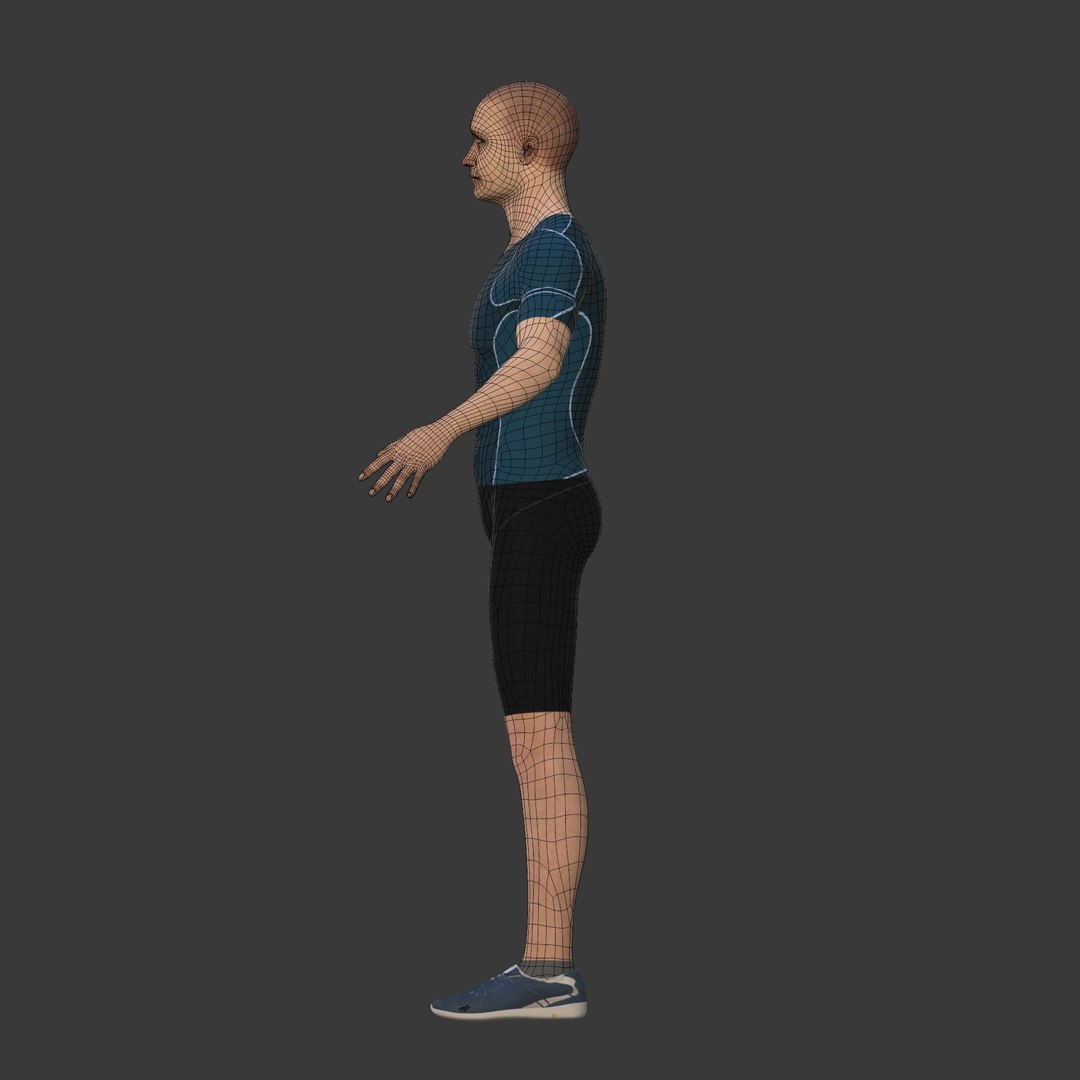 Fitness Coach -- Rigged 3D Model - TurboSquid 1798214