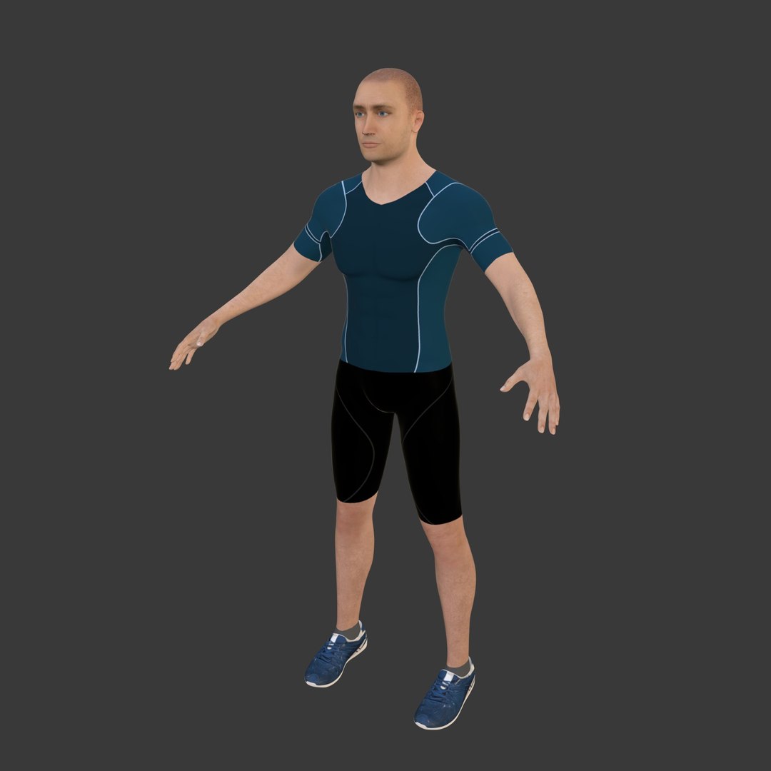 Fitness Coach -- Rigged 3D Model - TurboSquid 1798214