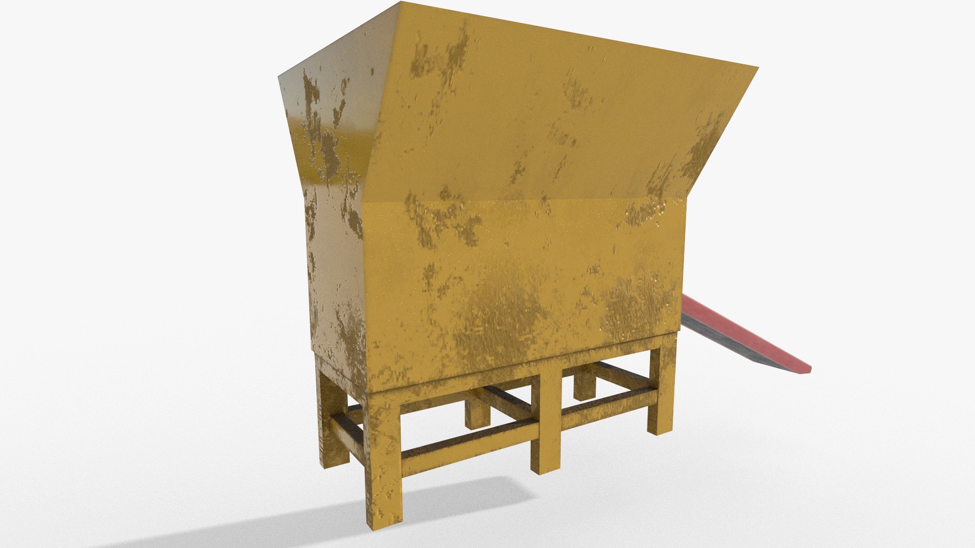 3D Metal Shredder - industrial model - TurboSquid 1928961