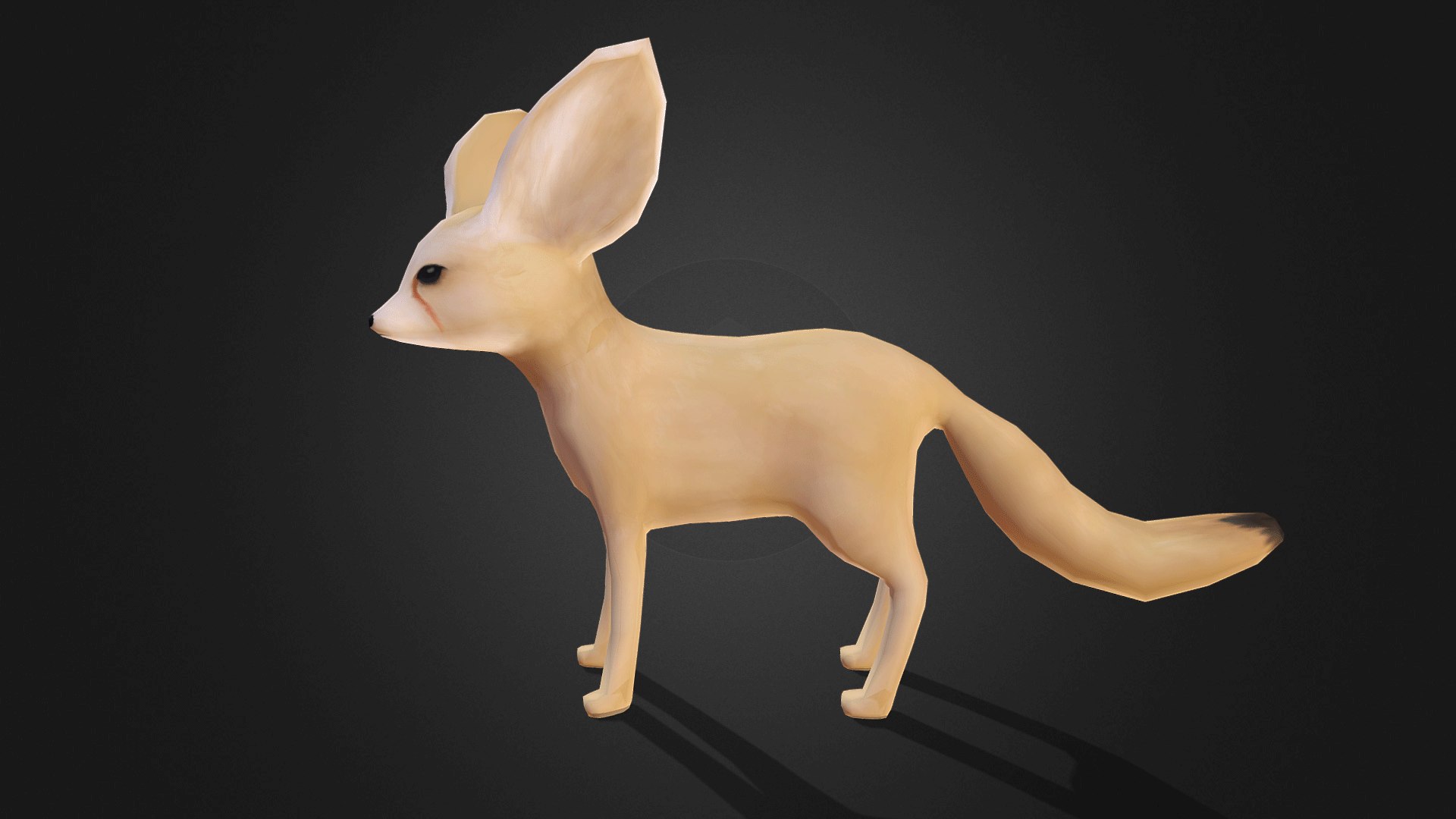 Fennec Fox 3D Model - TurboSquid 1687746