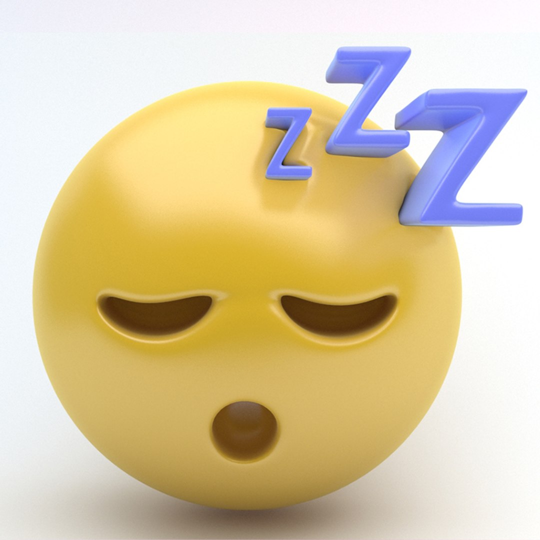 3d Emoji Sleep