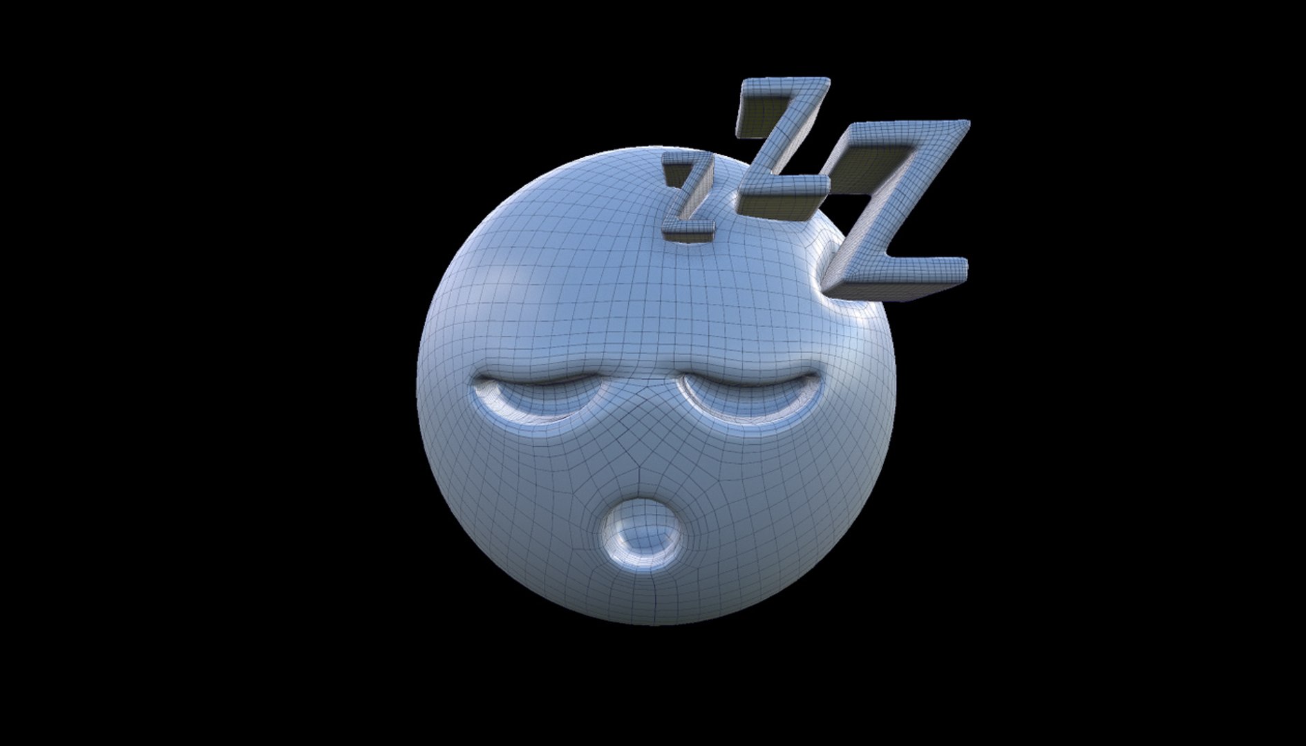 3d Emoji Sleep