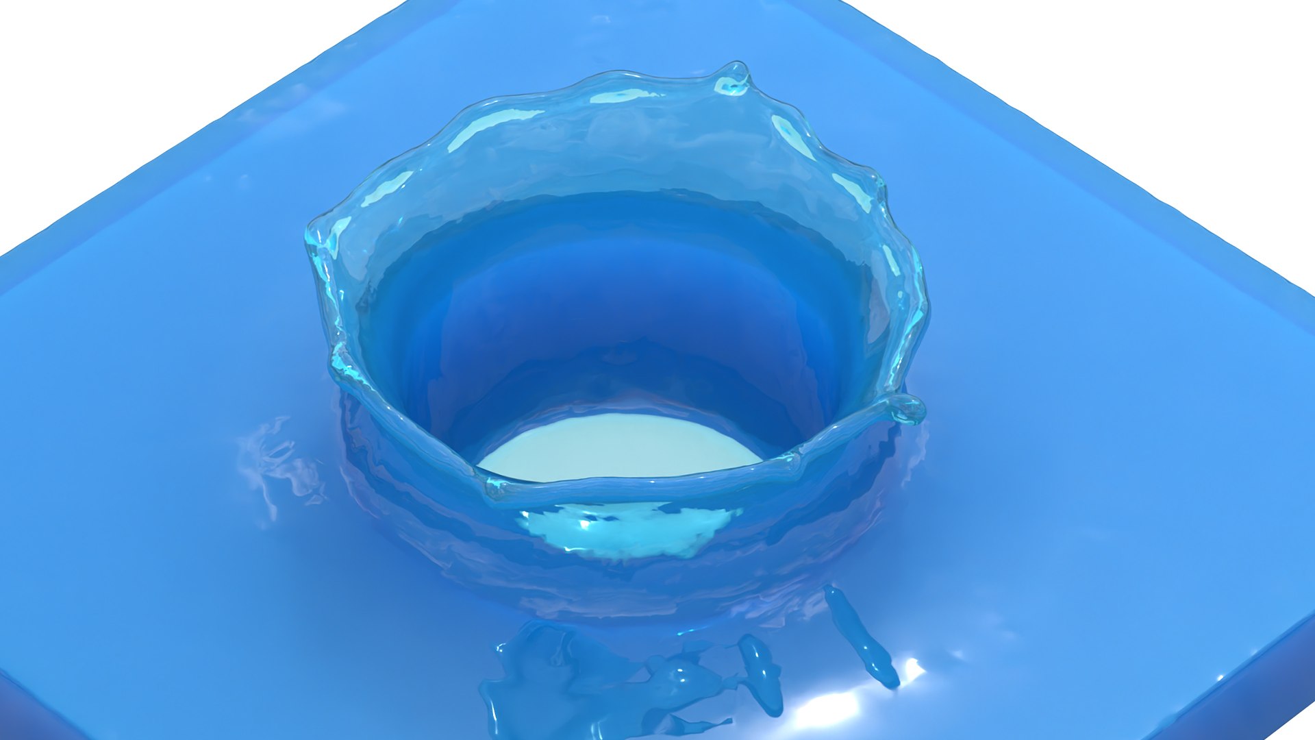 Splash Collection Pack 01 Model - TurboSquid 2369186