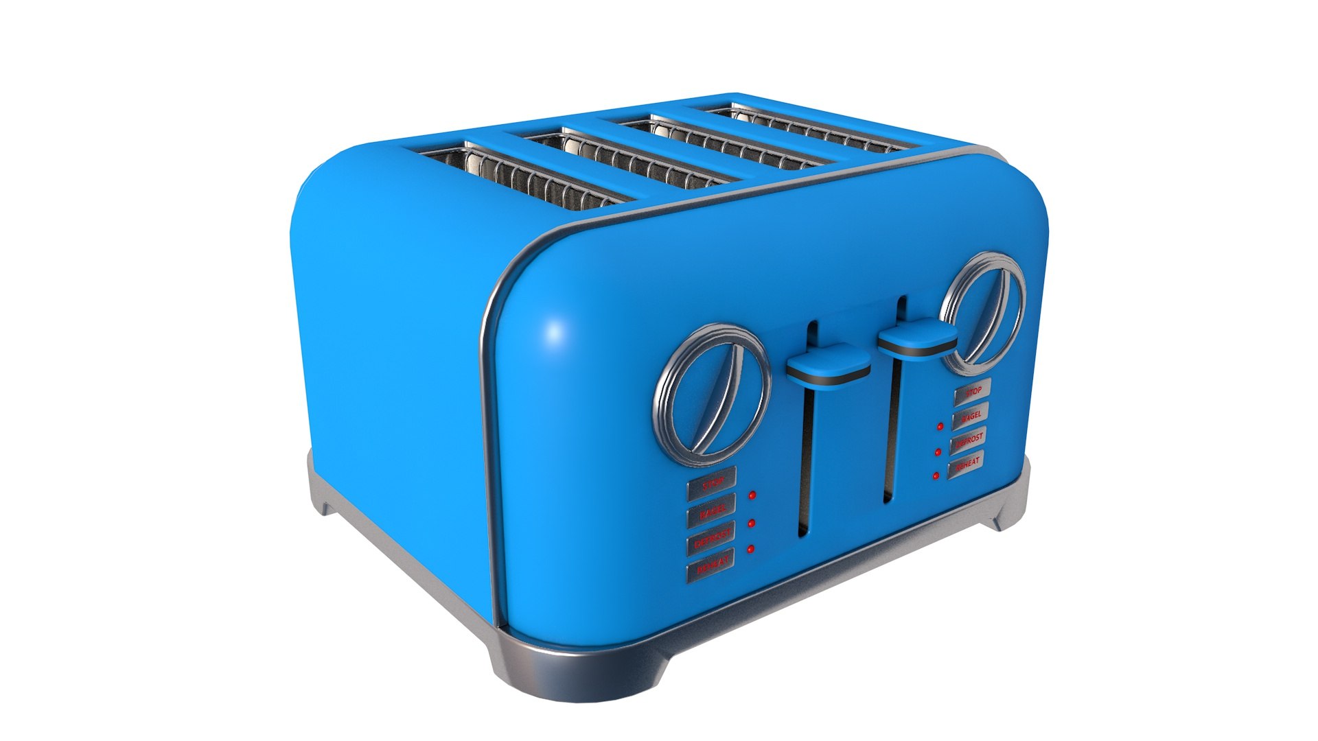 Toaster 3D Model - TurboSquid 2211715