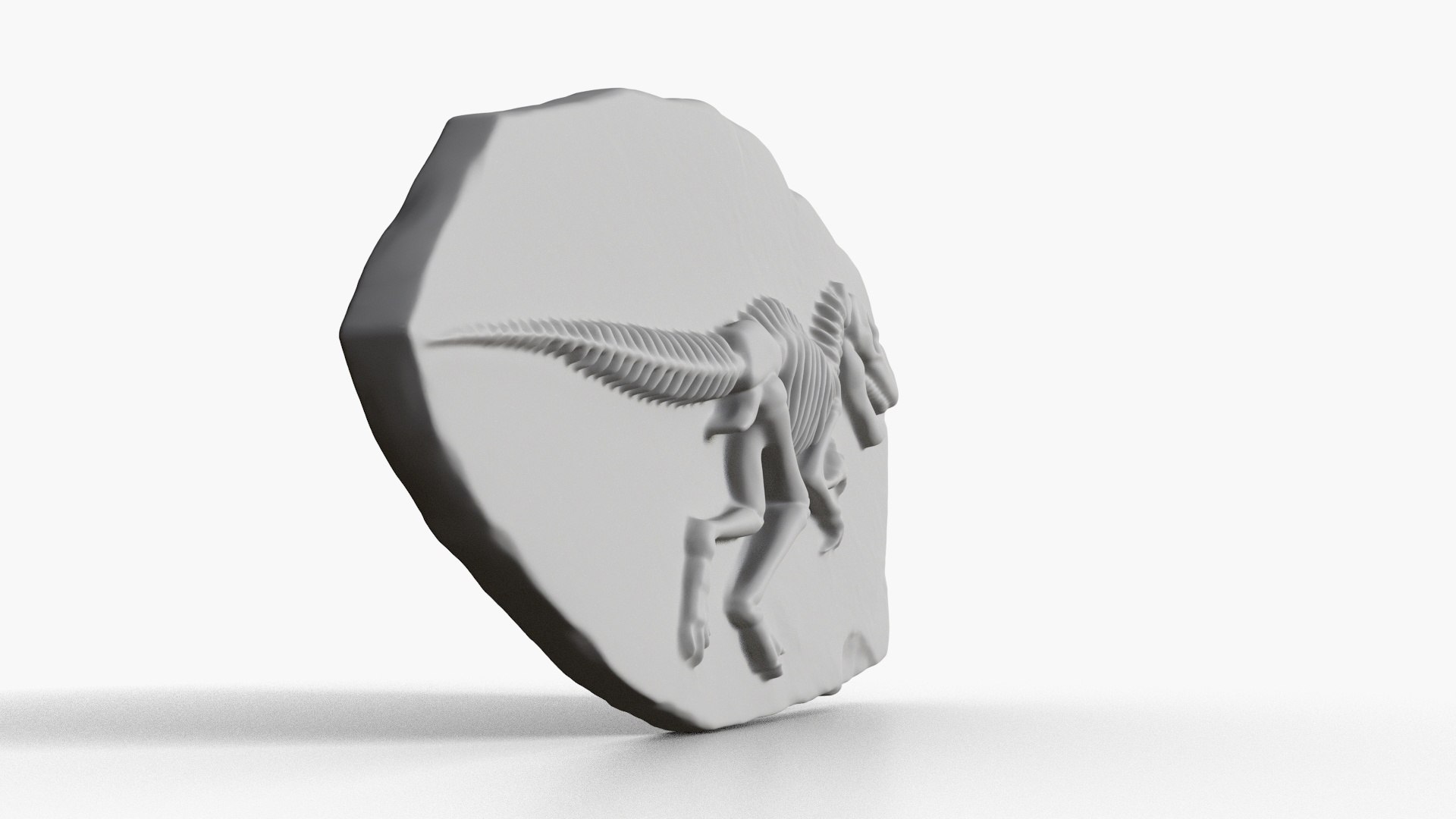 3D Model Dinosaur Fossil 003 - TurboSquid 2298326