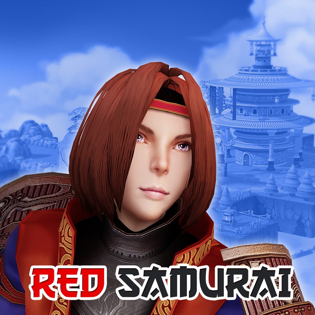 maya japan red samurai