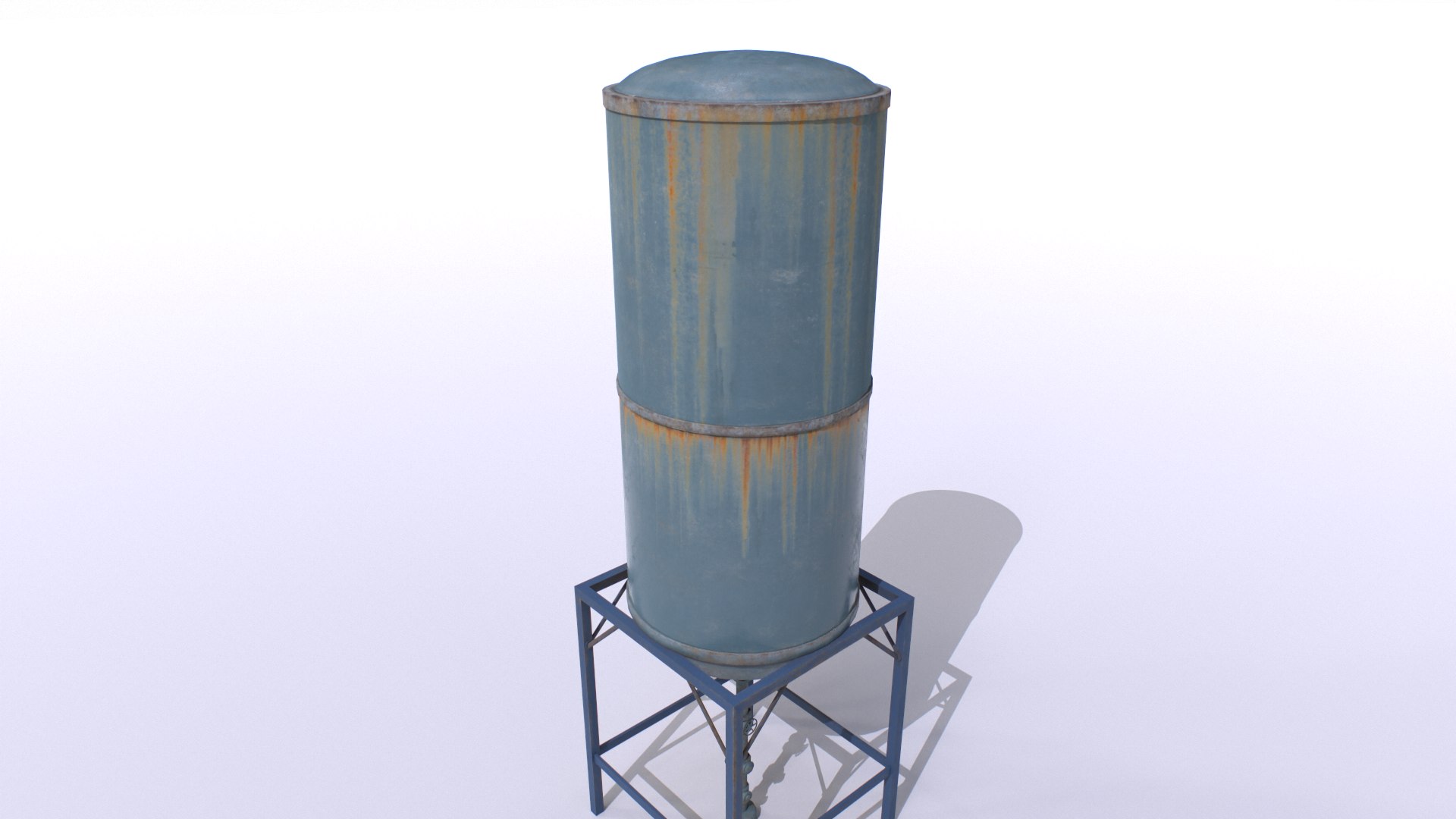 Water tank 3 3D model - TurboSquid 2073245